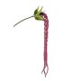 False branch Amaranth KORALIE with flowers, violet, 4ft/120cm