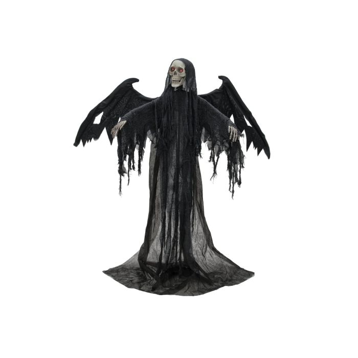 Halloween animated angel of death skeleton WOTAN with wings, creepy ...